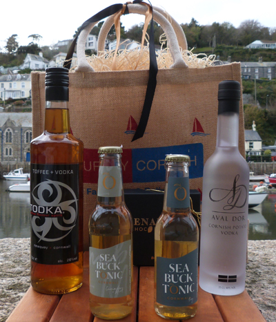 Cornish Vodka Hamper - Purely Cornish for Cornish Hampers