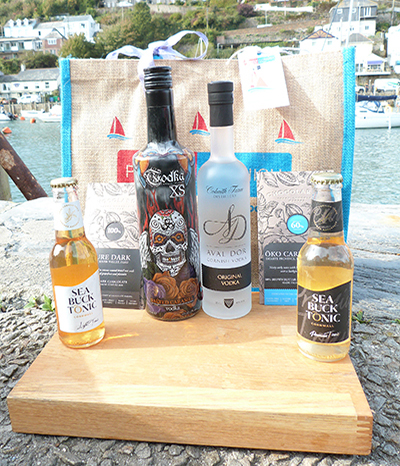 Cornish Vodka Hamper - Purely Cornish for Cornish Hampers