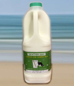 Trewithen Cornish Semi-Skimmed Milk (Click & Collect ONLY) - Purely ...
