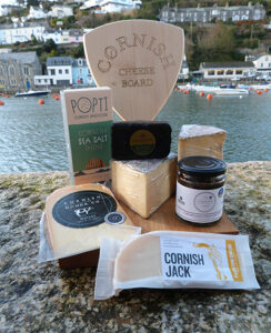 Luxury Cornish Cheese Board Selection - Purely Cornish for Cornish Hampers